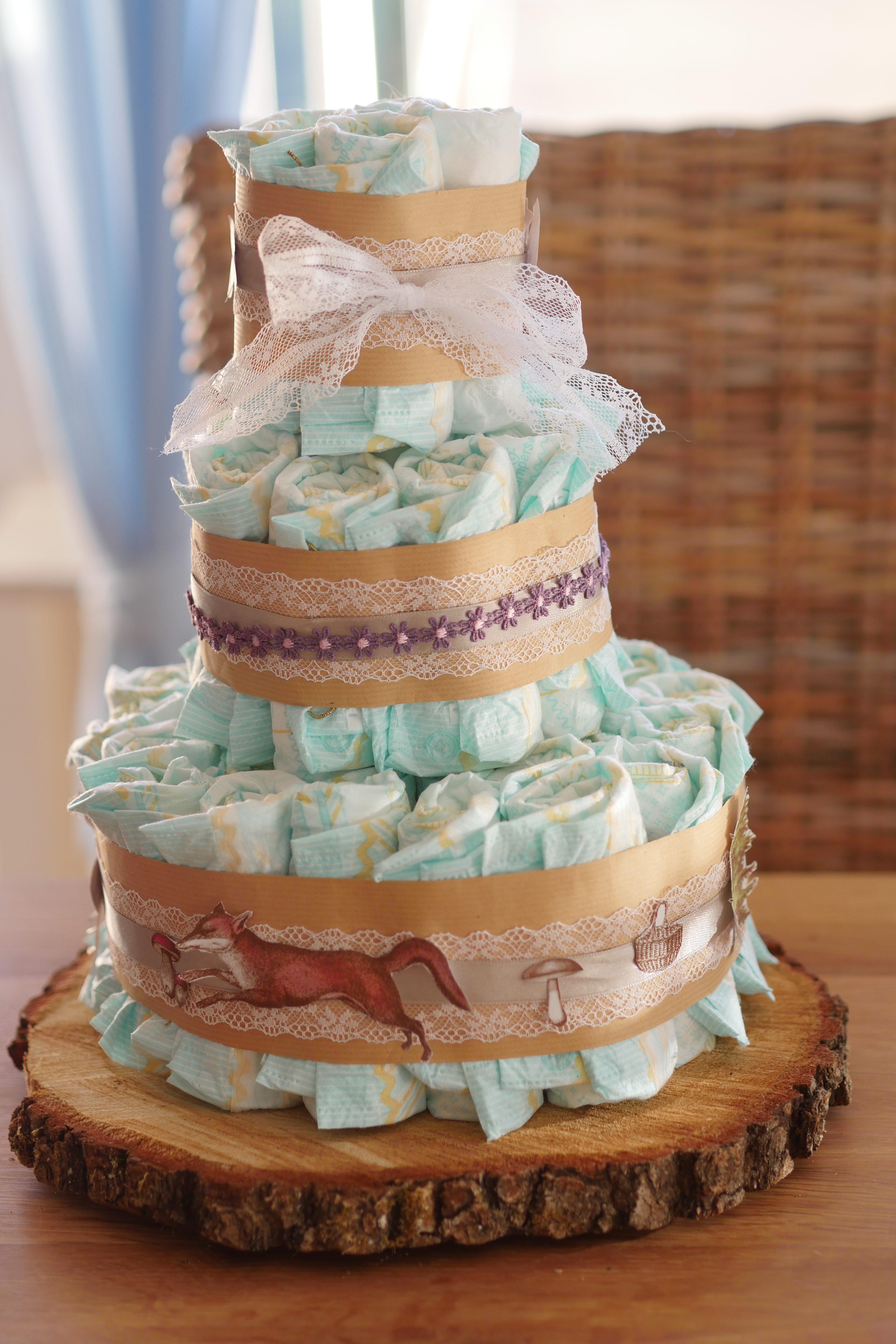 Babyparty Special Windeltorte – utiniswundertuete.de